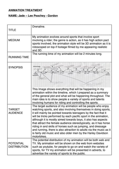 Animation treatment 3 | PDF