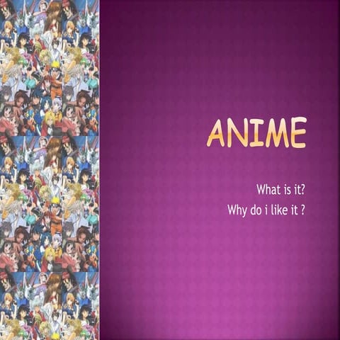Anime | PPTX