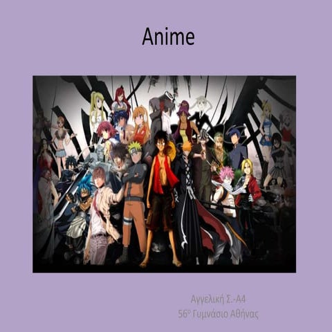 Anime | PPTX