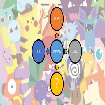 Anime quiz prelimnary | PPTX
