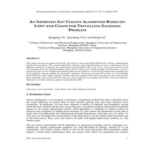 An Improved Ant Colony Algorithm Based On Pdf