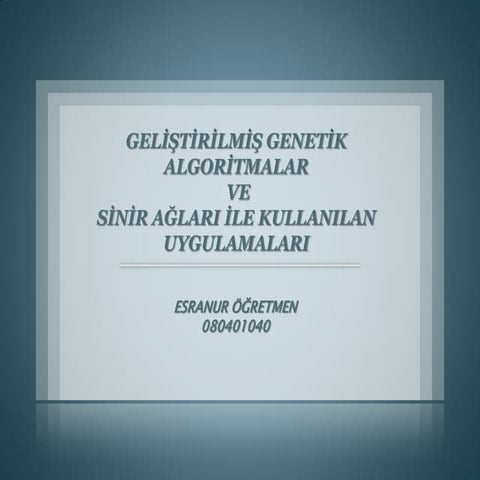 An improved genetic algorithm and its blending | PDF