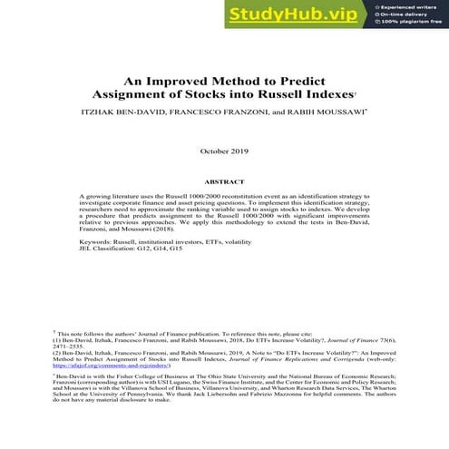 SECTION VII - CHAPTER 44 - Relative Strength Concept | PDF