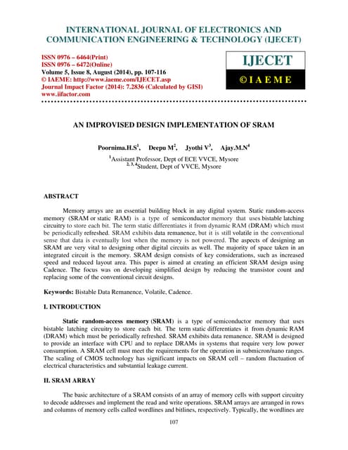 Introduction-to-4x4-SRAM-Memory-Block.pptx