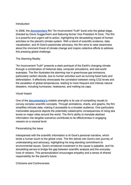 Another Inconvenient Truth | PDF