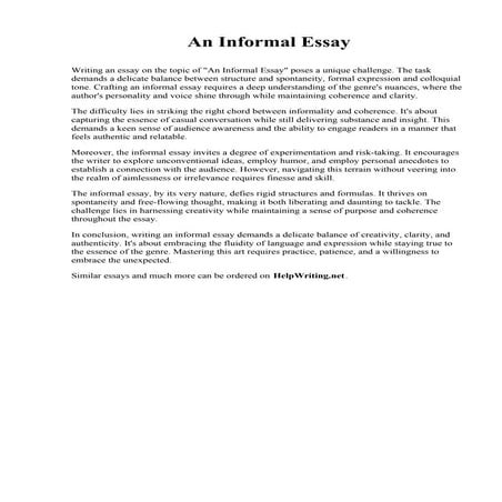 Informal Essay Sample.pdf