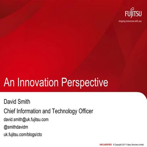 An Innovation Perspective | PPTX