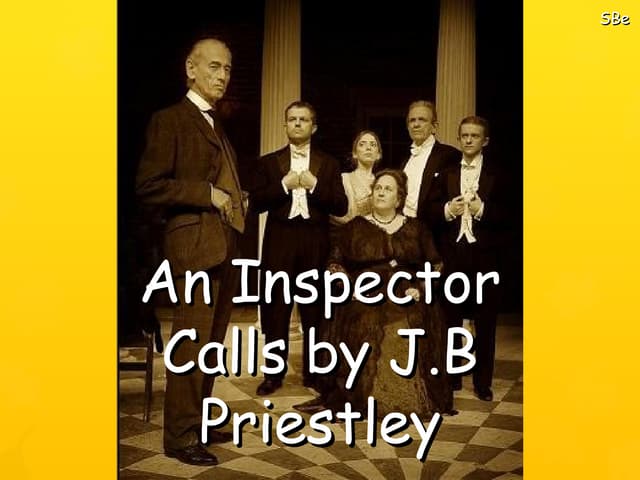 An Inspector Calls Revision | PPT