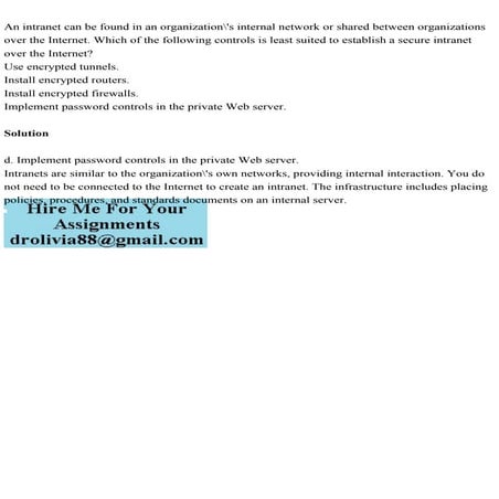 An intranet can be found in an organizations internal network or s.pdf