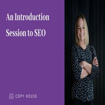 An introduction session to SEO | PPT