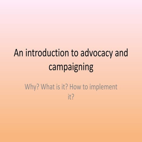 Advocacy Campaigns.ppt