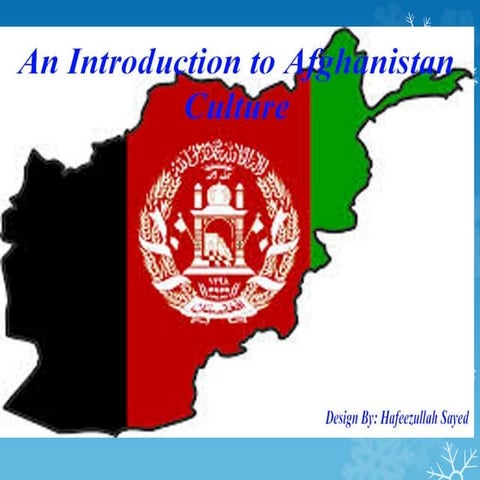 PPT presentation of afghanistan | PPTX