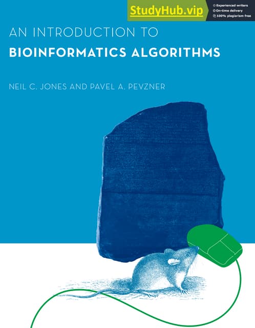 An Introduction To Bioinformatics Algorithms Pdf Genetics Science 2026