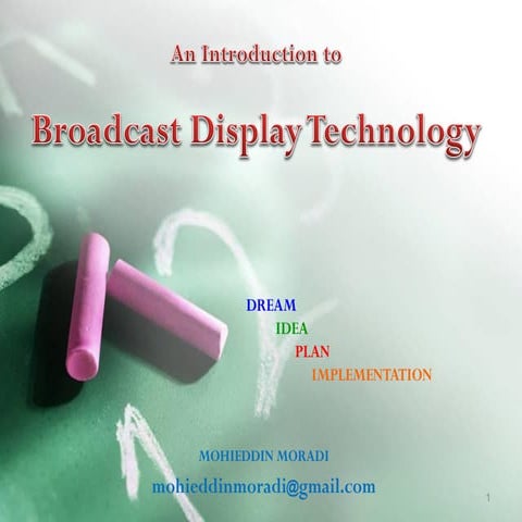 An Introduction to Broadcast Display Technology | PDF