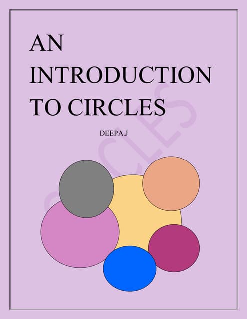 What is a circle | PPT