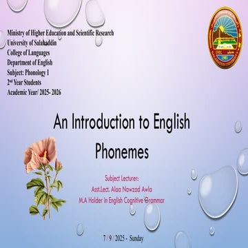 phoneme 3.11.25.pptx for English learners | PPTX