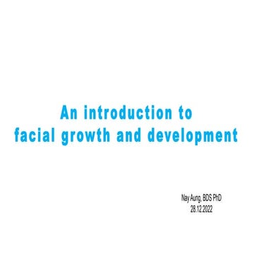 An introduction to facial growth and development.pdf