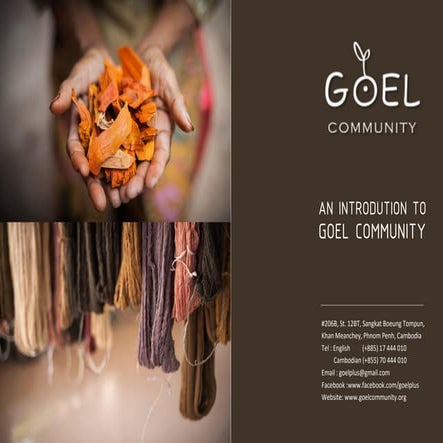 An Introduction to Goel Community | PPT