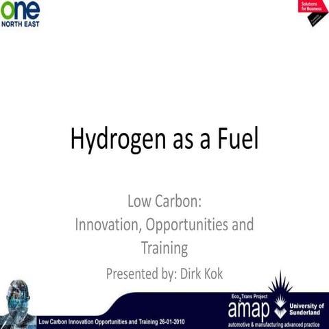 An Introduction To Hydrogen Fuel Cells | PPTX