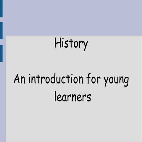An introduction to history 2019 | PPT