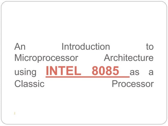 Timing Diagram Of Mvi Instruction Of 8085 Microprocessor Ppt