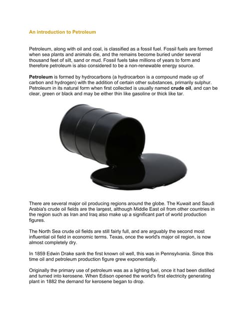 crude_oil_composition | PDF | Chemistry | Science