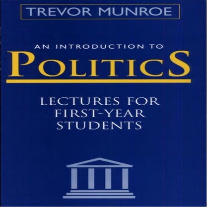 An Introduction to Politics_ Lectures for First Year Students ...