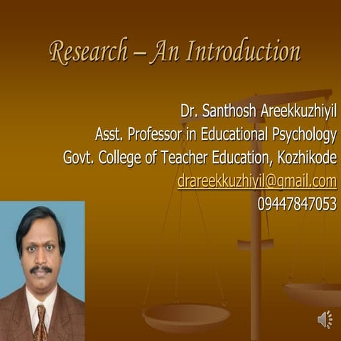 An introduction to research | PPT