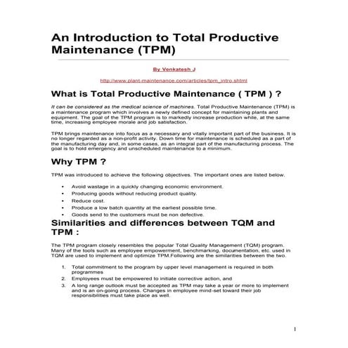 Case Studies of Successful TPM Implementation.docx