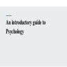 An introductory guide to Psychology.pptx