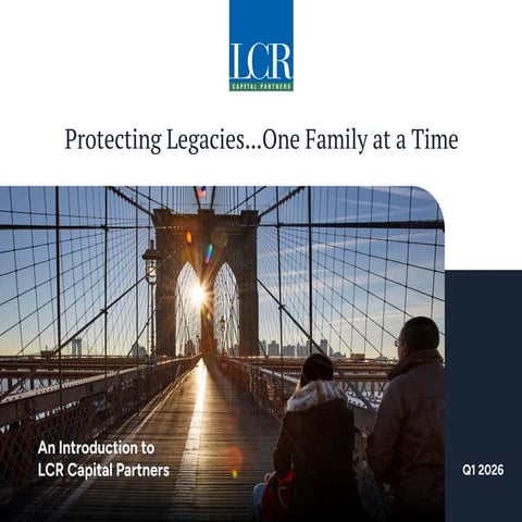 An Intro to LCR Capital Partners Brochure | PDF