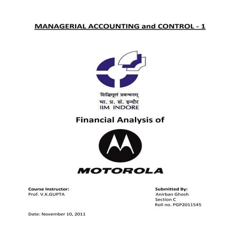 Motorola history timeline | PDF
