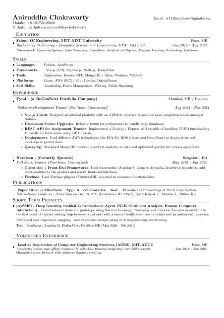 janath tele resume | PDF | Technology & Computing