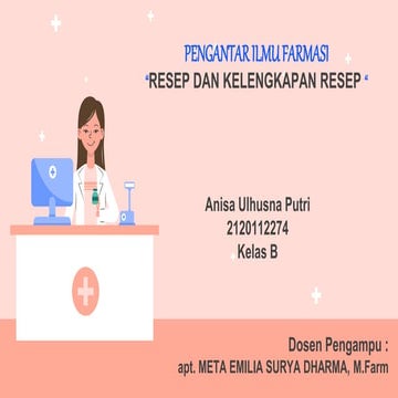 Resep farmasetika dasar dan bagian bagian resep.pptx