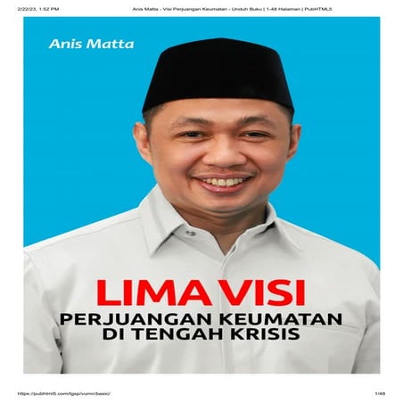 Anis Matta - Visi Perjuangan Keumatan - Unduh Buku _ 1-48 Halaman _ PubHTML5.pdf