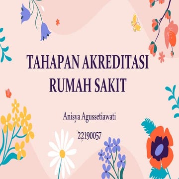 Power Point Anisya Tahapan Akresiditasi Rs | PPT