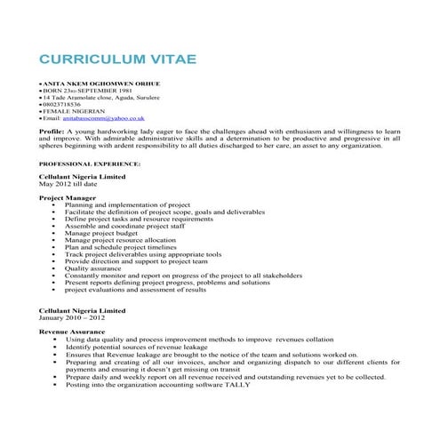 George's Resume 2 | DOCX