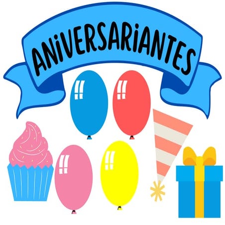 Meses do ano e aniversariantes | PPT