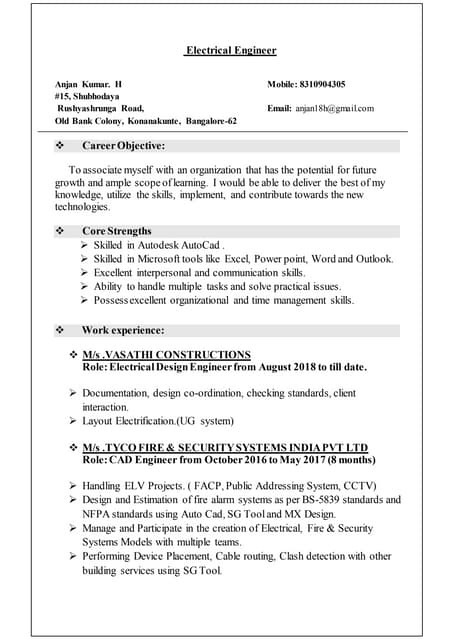ELECTRICAL DESIGN ENGINEER LT & HT PANELS | PDF | Civil Engineering ...
