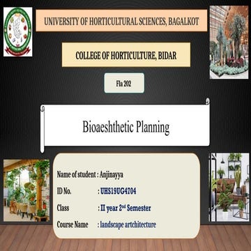 Bioaesthetic palnning gives immense knowledge | PPTX