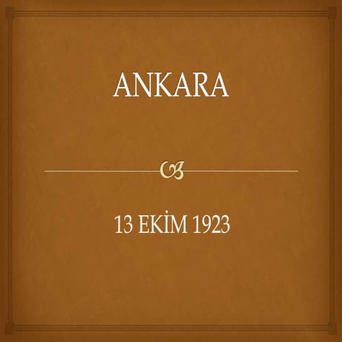 Ankara | PPT