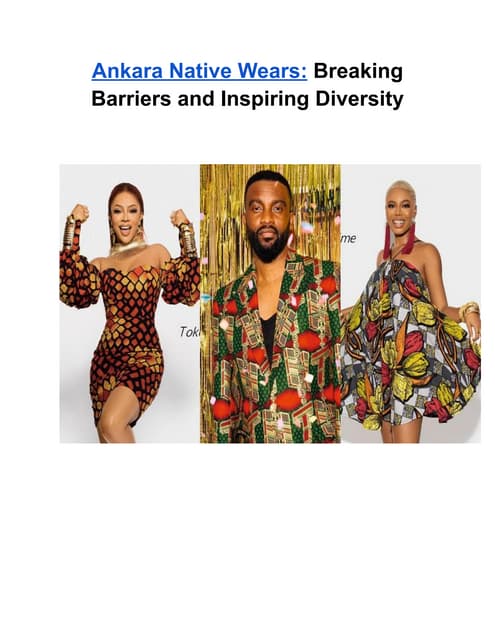 The Rise of African Wax Fabric in Fashion | PDF