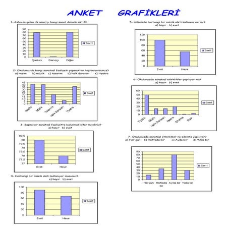 Anket sonuç grafikleri | DOC