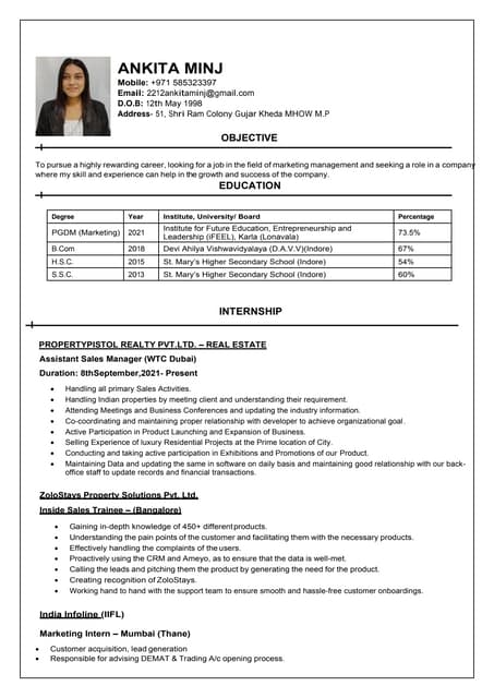 Resume (1) | PDF