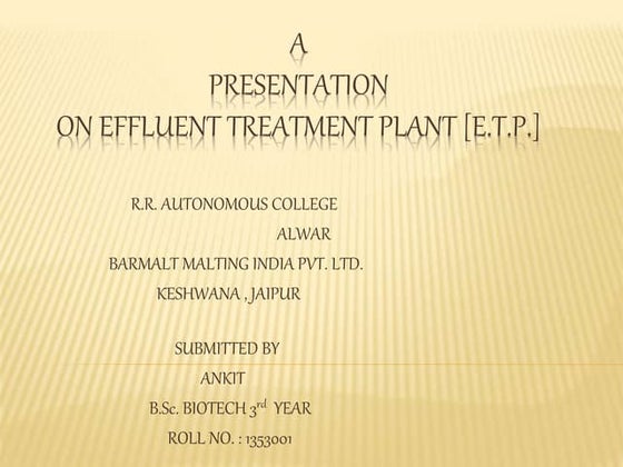 Etp Final Report | PDF