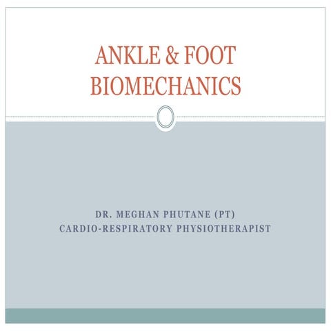 GONIOMETRY LOWER LIMB | PPTX