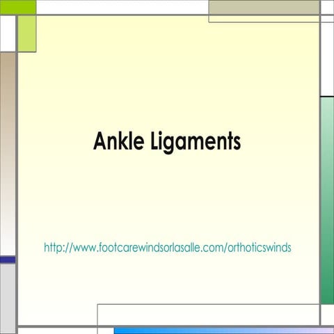 Ankle presentationhttp://www.footcarewindsorlasalle.com ...