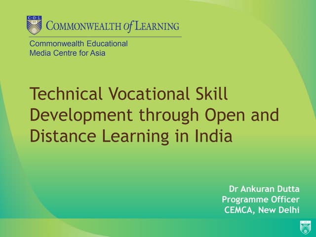 Principles of open and distance learning | PPT