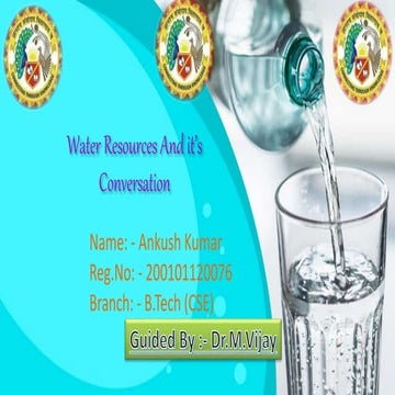Water Resources And it’s Conversation.ppt