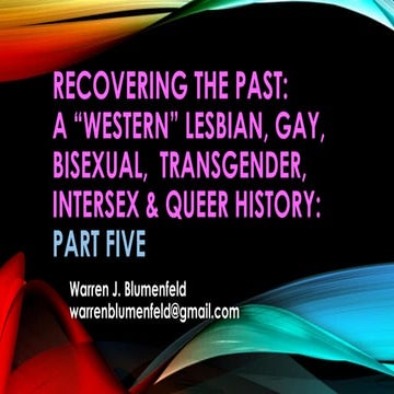 An lgbtq history5 | PPT